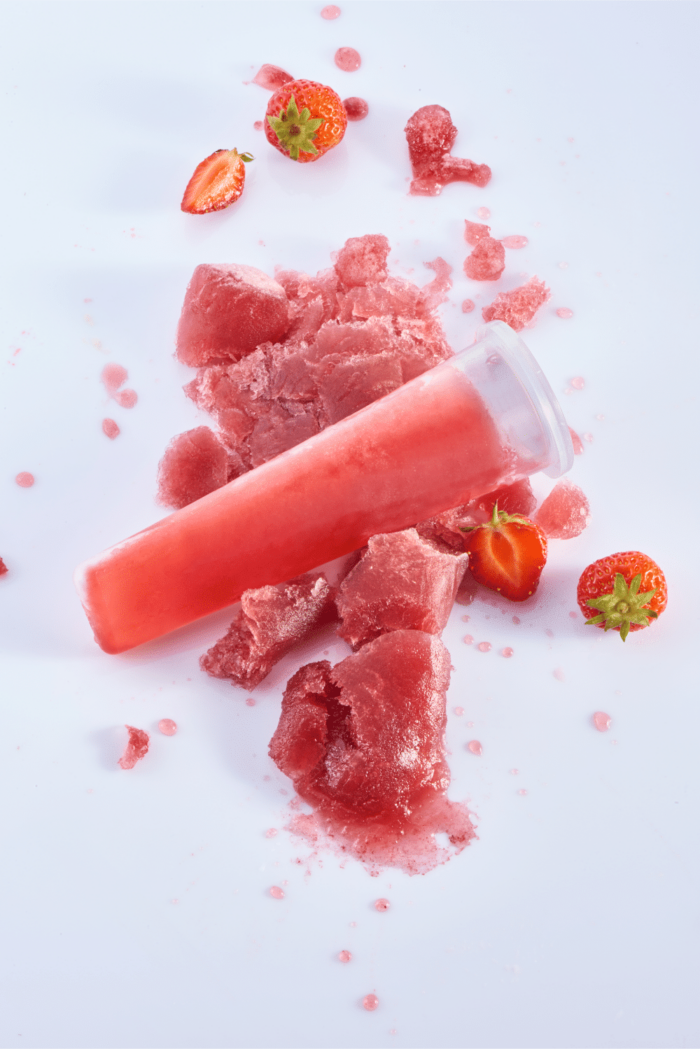 Fruit Tube Container with Lid - The Gelato Guy