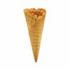 Babbi Cones - Rolled Waffle Cone - R.65 - Rough Border - The Gelato Guy