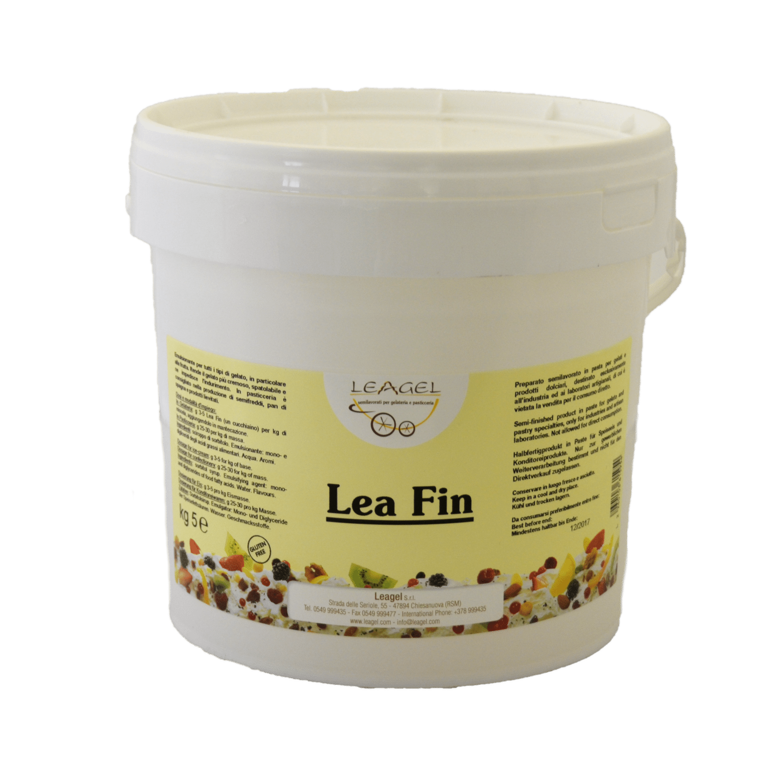 Leagel - Texture Improver - Lea Fin (Emulsifier) - The Gelato Guy